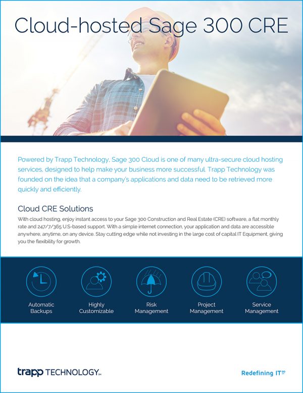 Sage 300 Campaign Confirmation Page - Trapp Technology